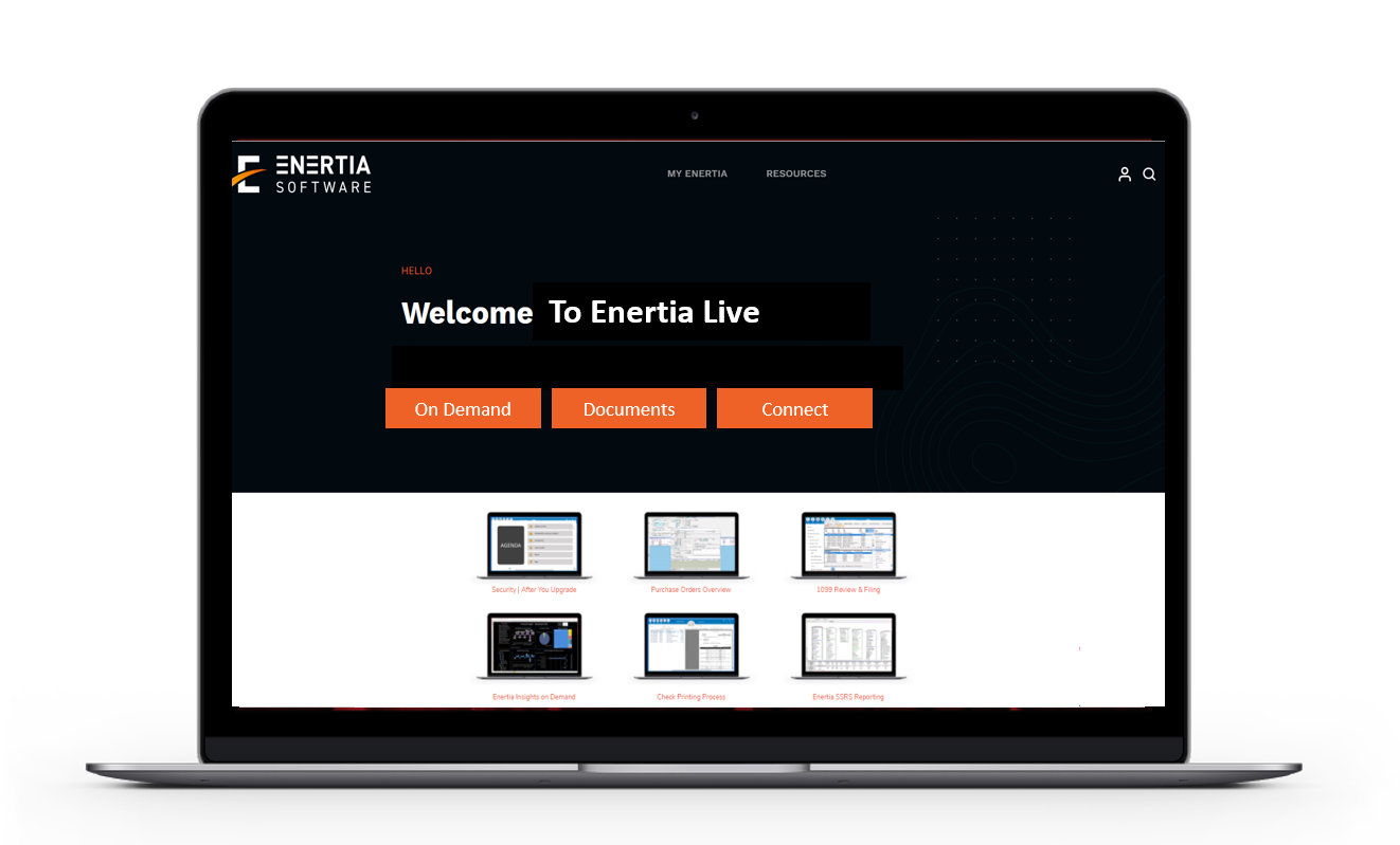 My Enertia Member Portal | Enertia Software